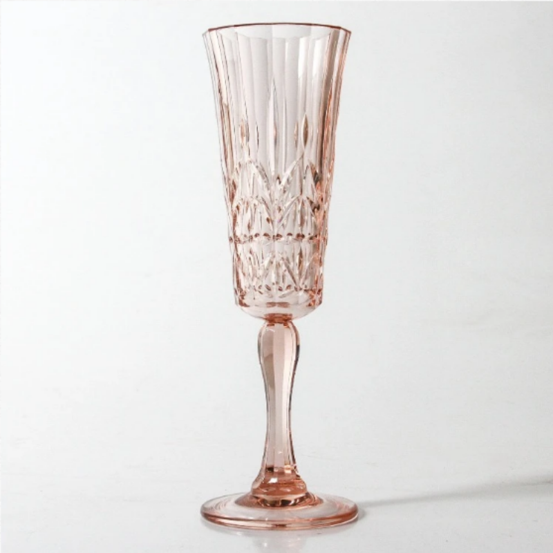 Acrylic Flute | Crystal Cut Pink – Merchants
