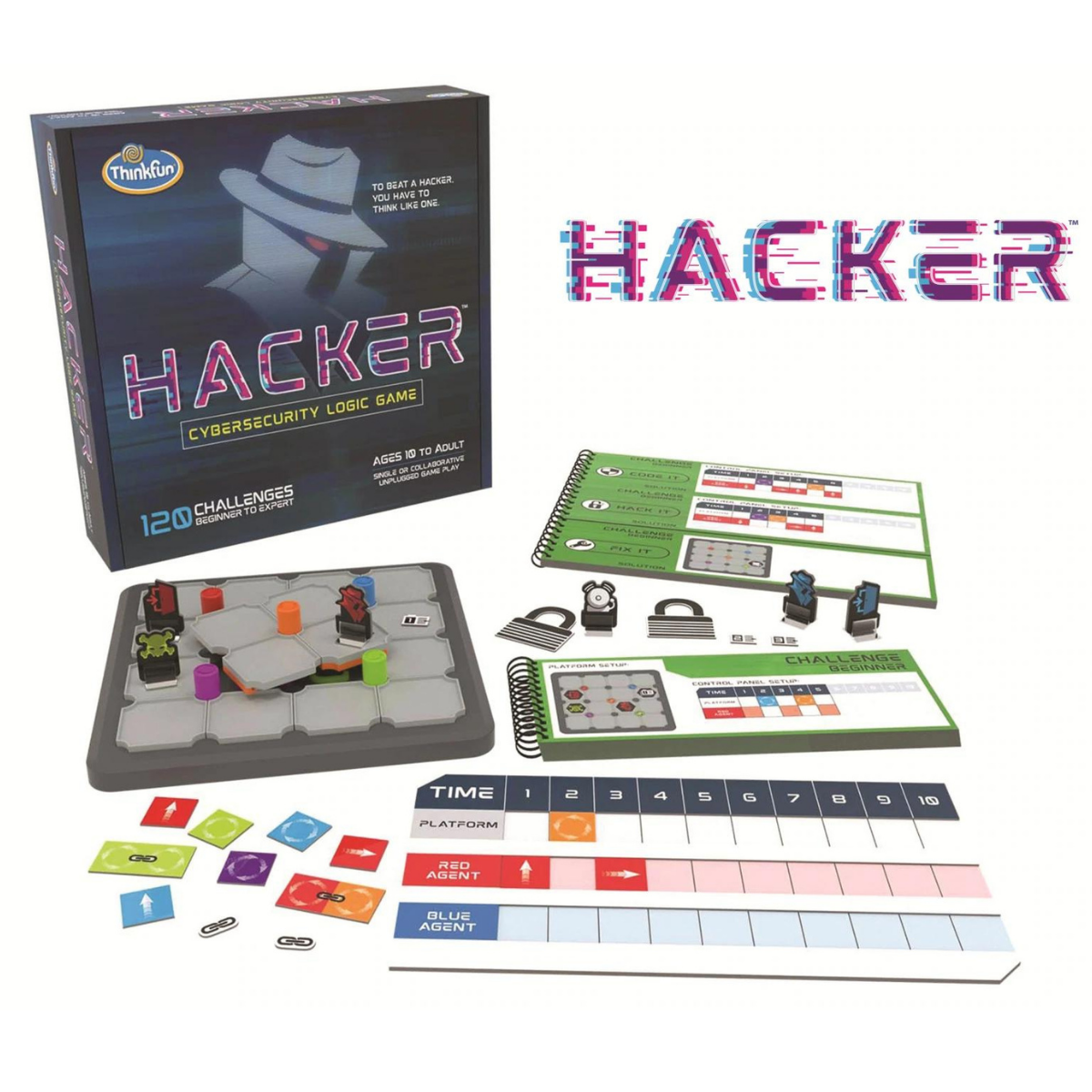 Thinkfun | Hackers | Cybersecurity Logic Game – Merchants
