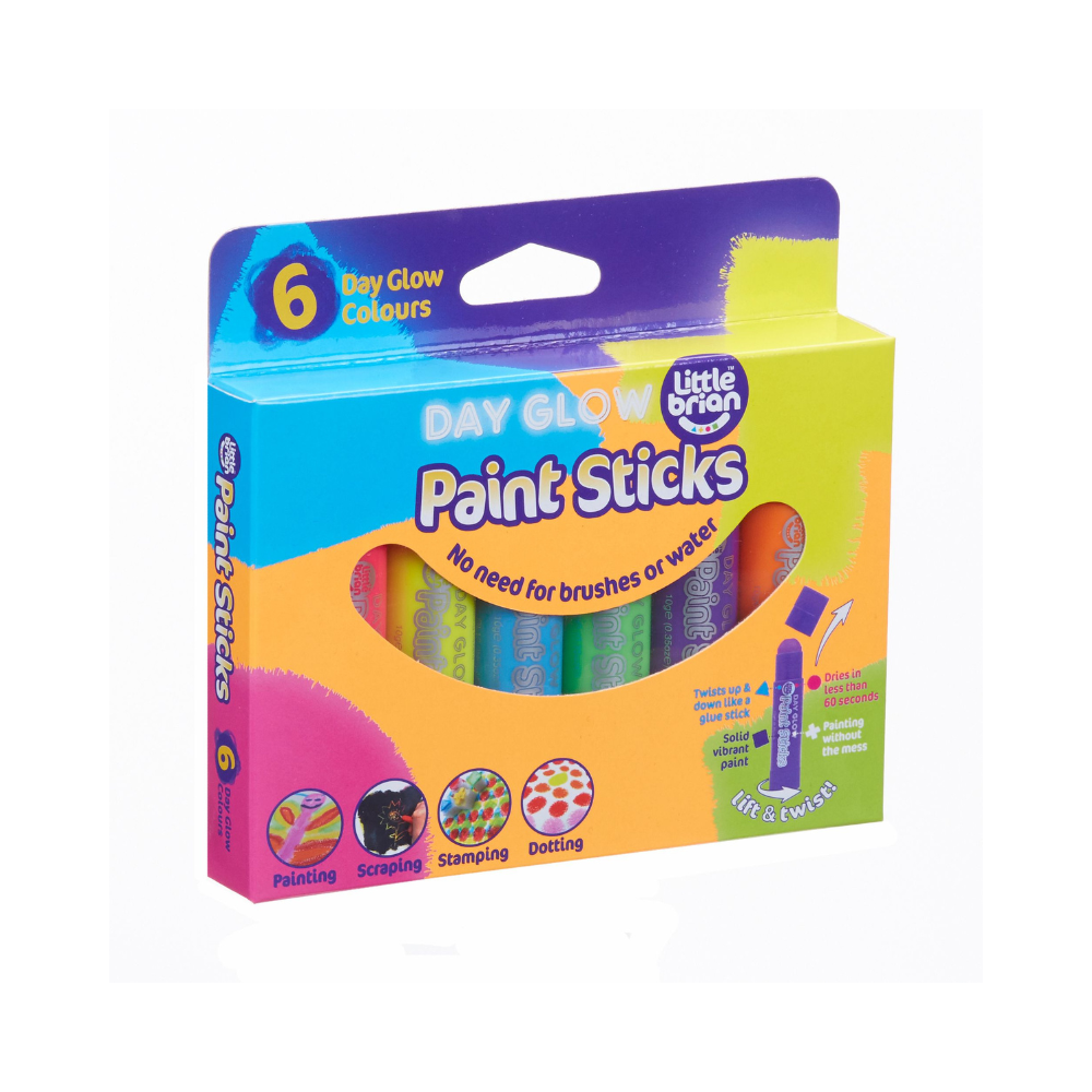 Paint Sticks | 6 Pack Day Glow Colours – Merchants