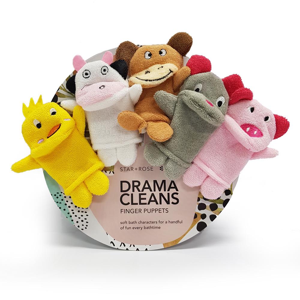 Drama Cleans | Bath Time Finger Puppets – Merchants